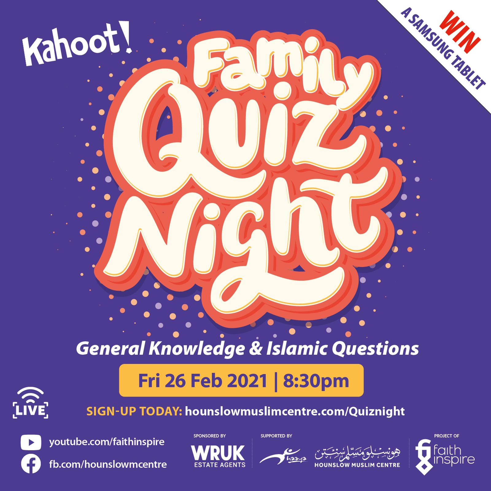 Family Quiz Night Hounslow Muslim Centre family-quiz-night-hounslow-muslim-centre